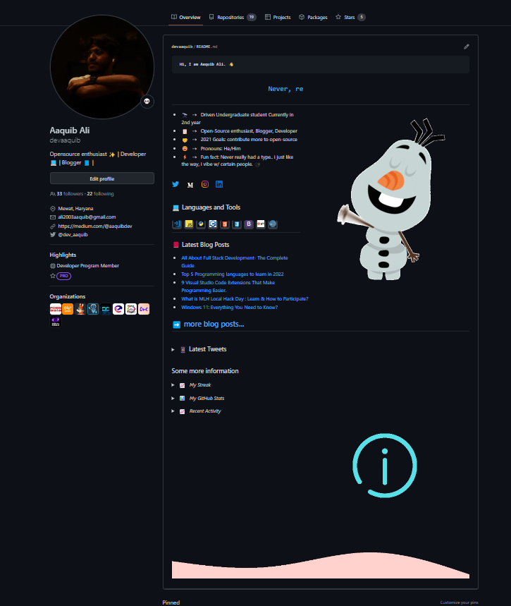 Aaquib Ali · Issue 1155 · Eddiehubcommunityawesome Github Profiles 
