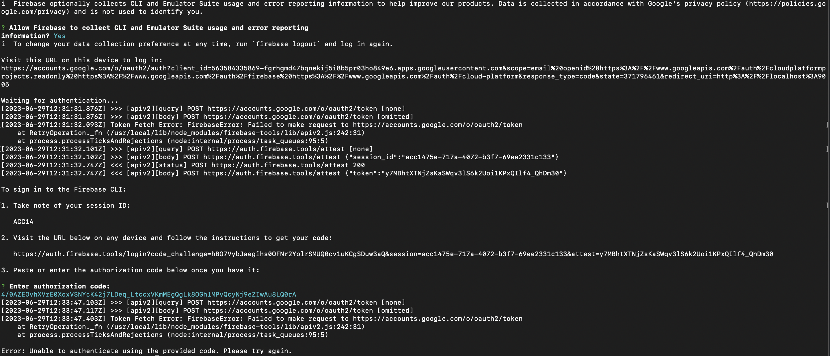 Firebase Login Is Not Working · Issue 6058 · Firebasefirebase Tools