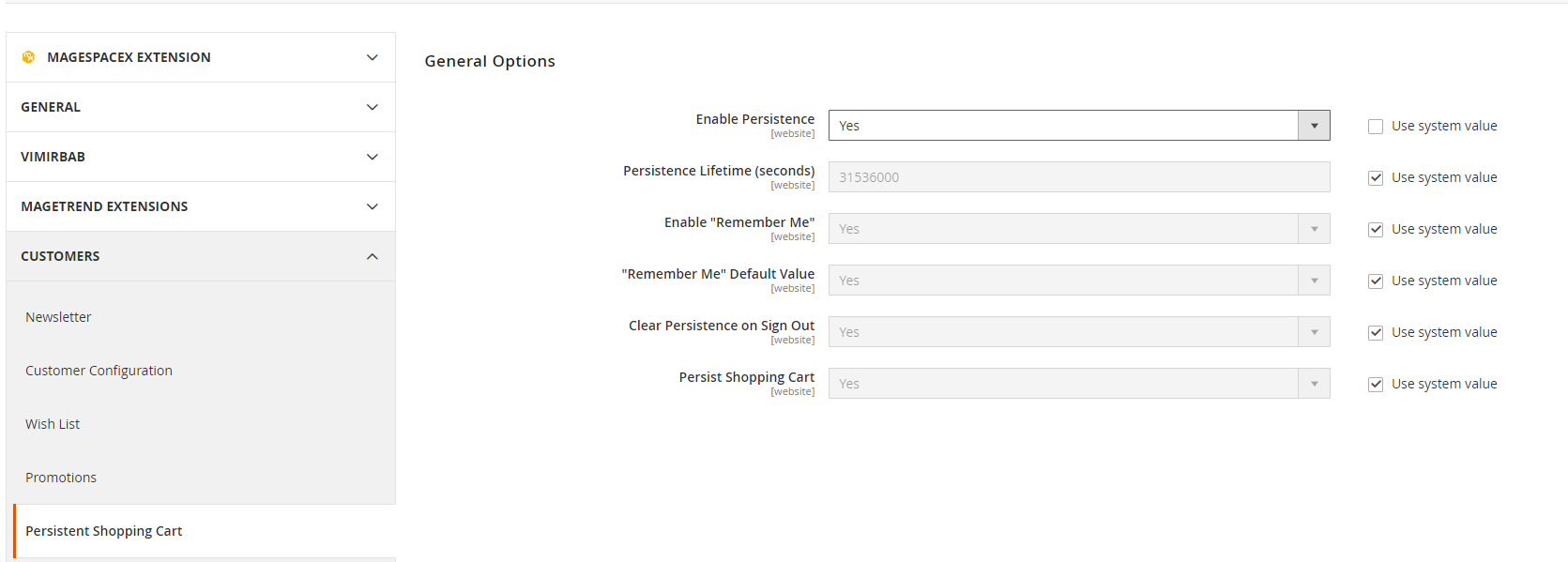Magento Persistent Cart Issue · Issue #33064 · magento/magento2 · GitHub