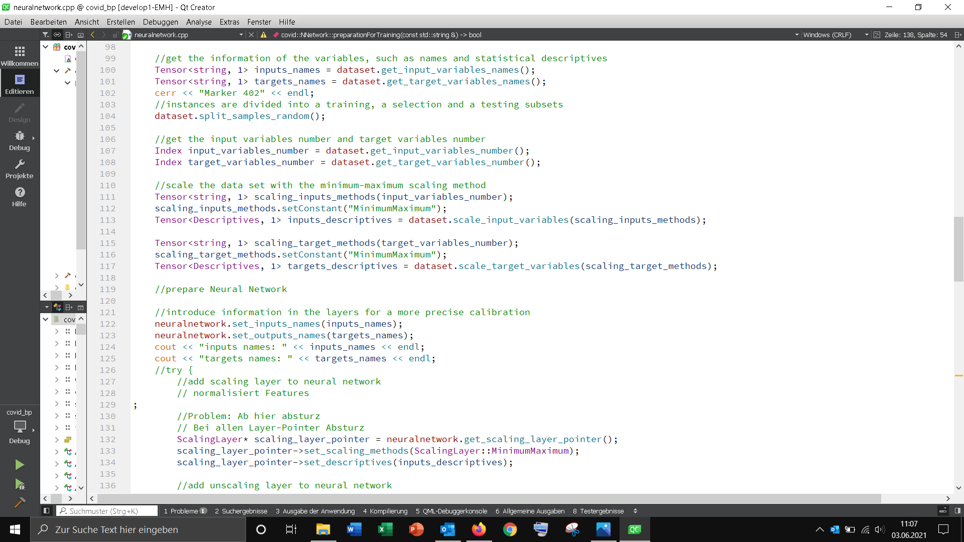 Program Crashes After Trying To Add A Layer To A Regression Neural Network · Issue 185 8467