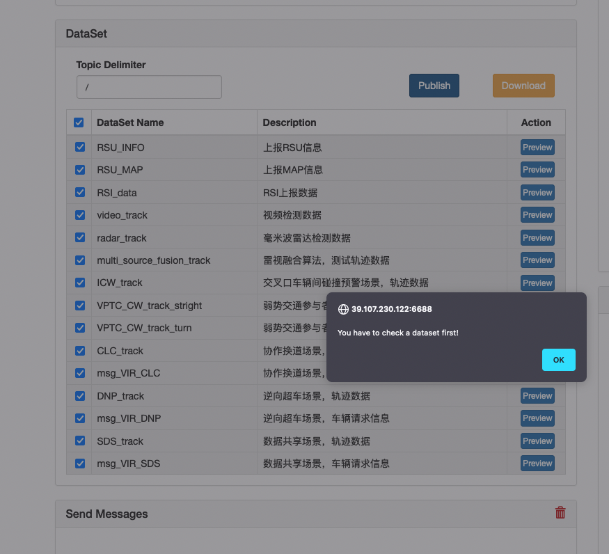 DataSet could not be published in RSE Simulator · Issue #8 · open-v2x/roadmocker · GitHub