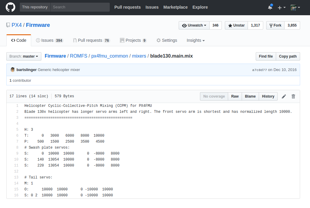 Helicopter Mixer BUG! · Issue #8013 · PX4/PX4-Autopilot · GitHub