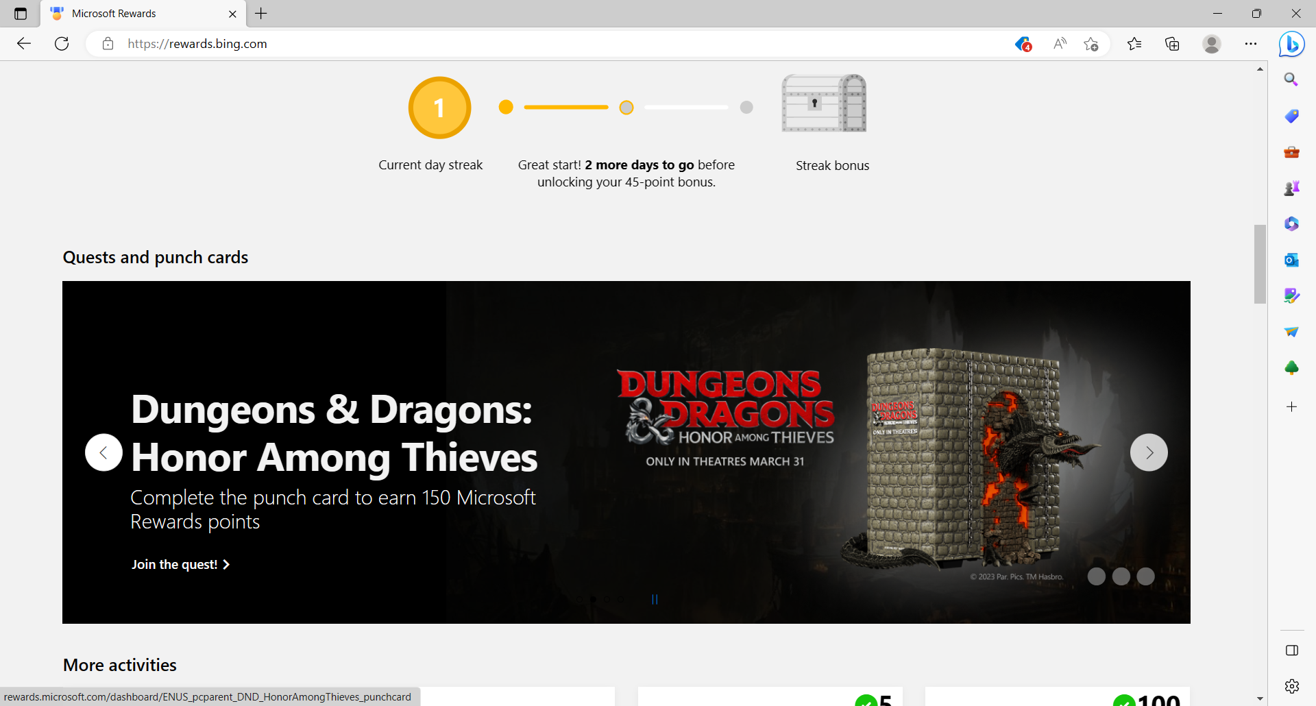 Get Points From Quests And Punch Cards · Issue 134 · Tom60chat Microsoft