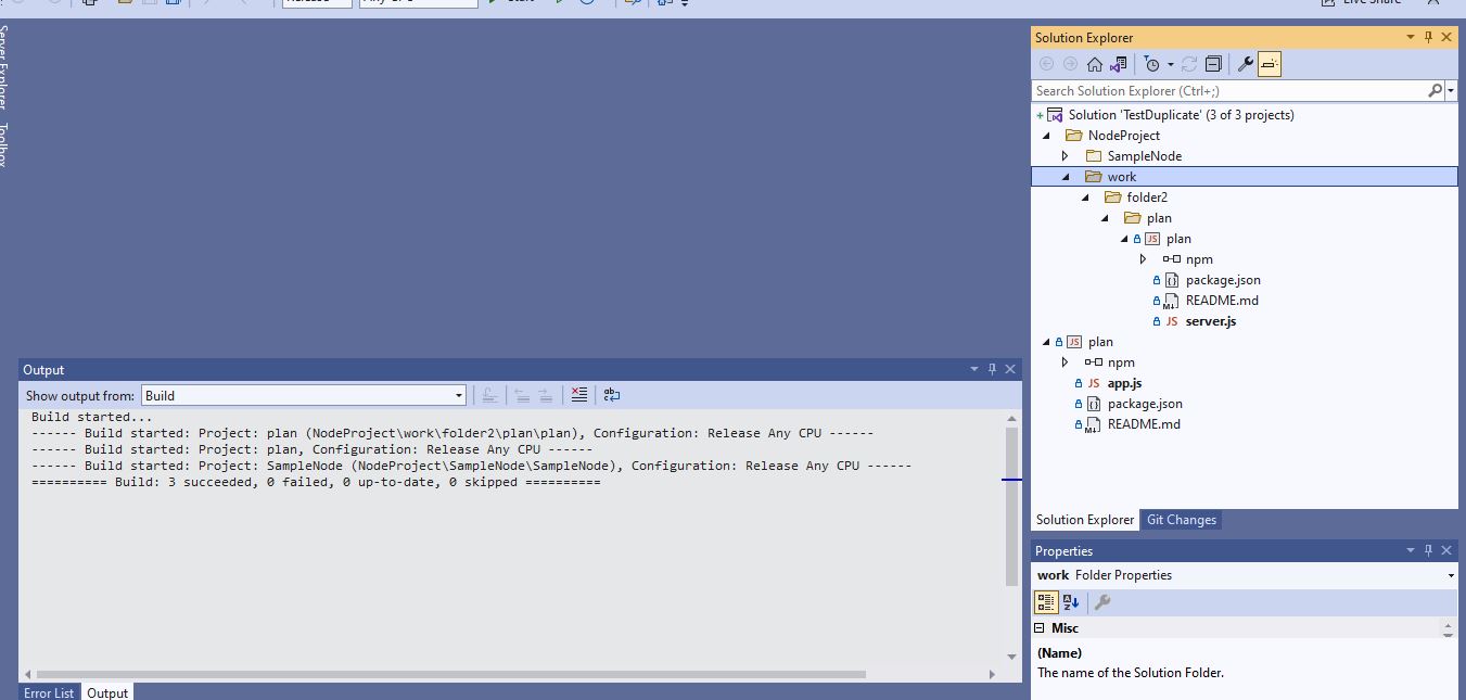 Adding two project with same project name · Issue #338 · microsoft/slngen · GitHub