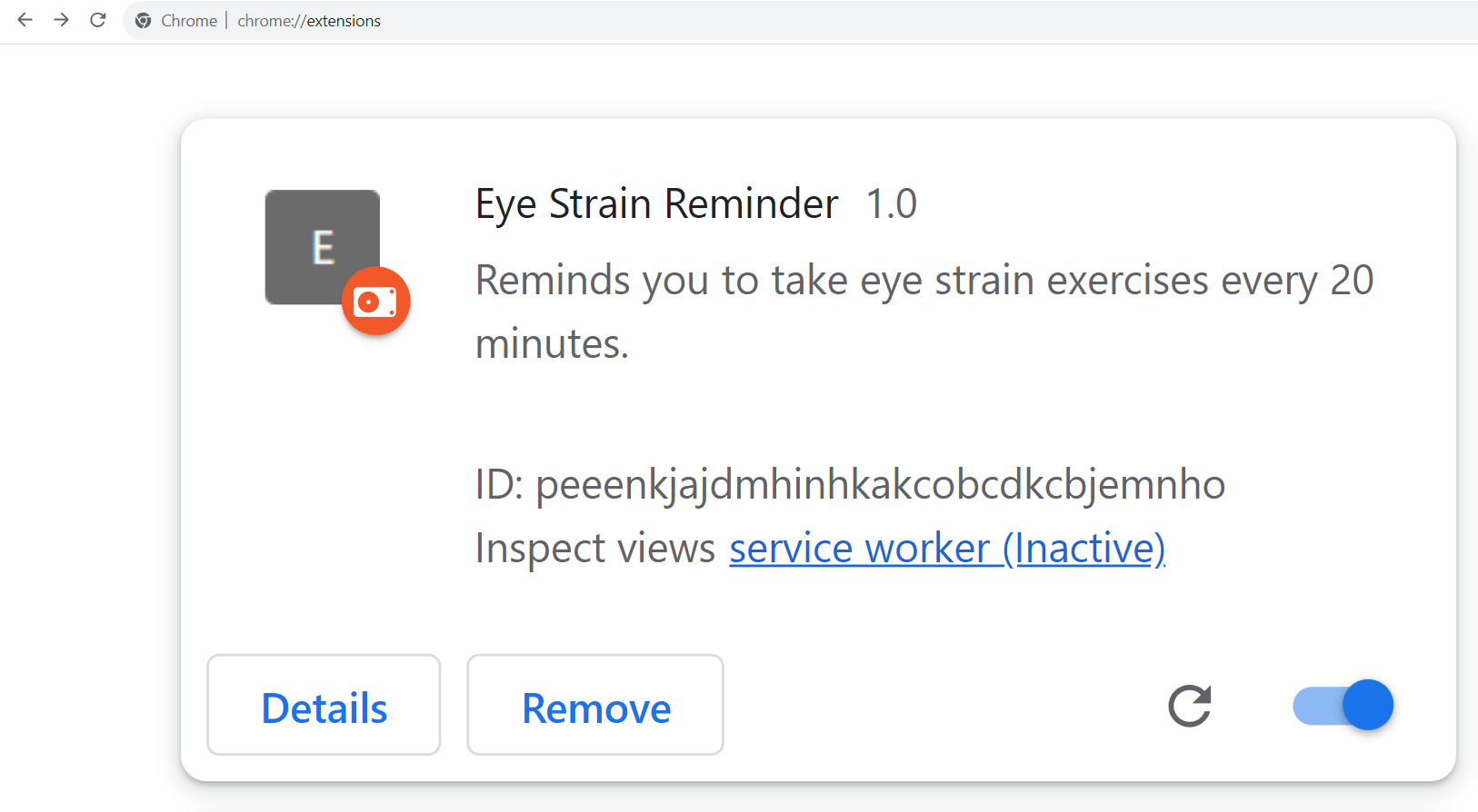 GitHub - impragya08/EyeRelax_Chrome: "Eye Strain Reminder: A Chrome extension that reminds users ...
