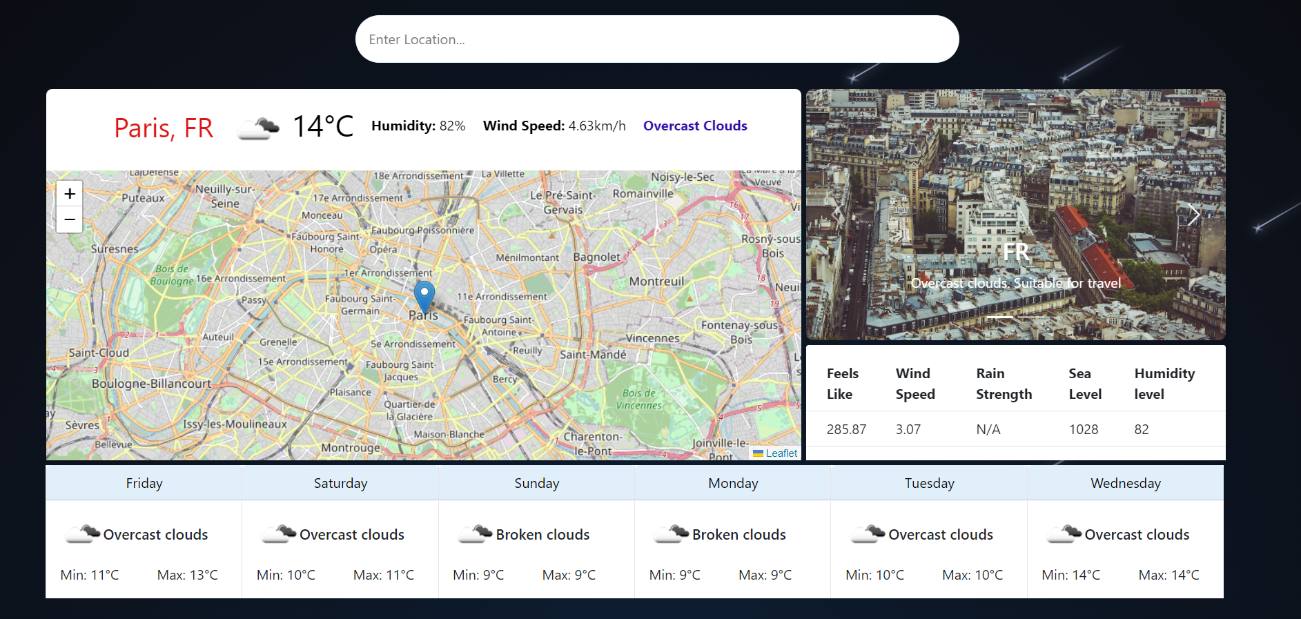 GitHub - Chady00/React-Forecast: This is a React web application for ...