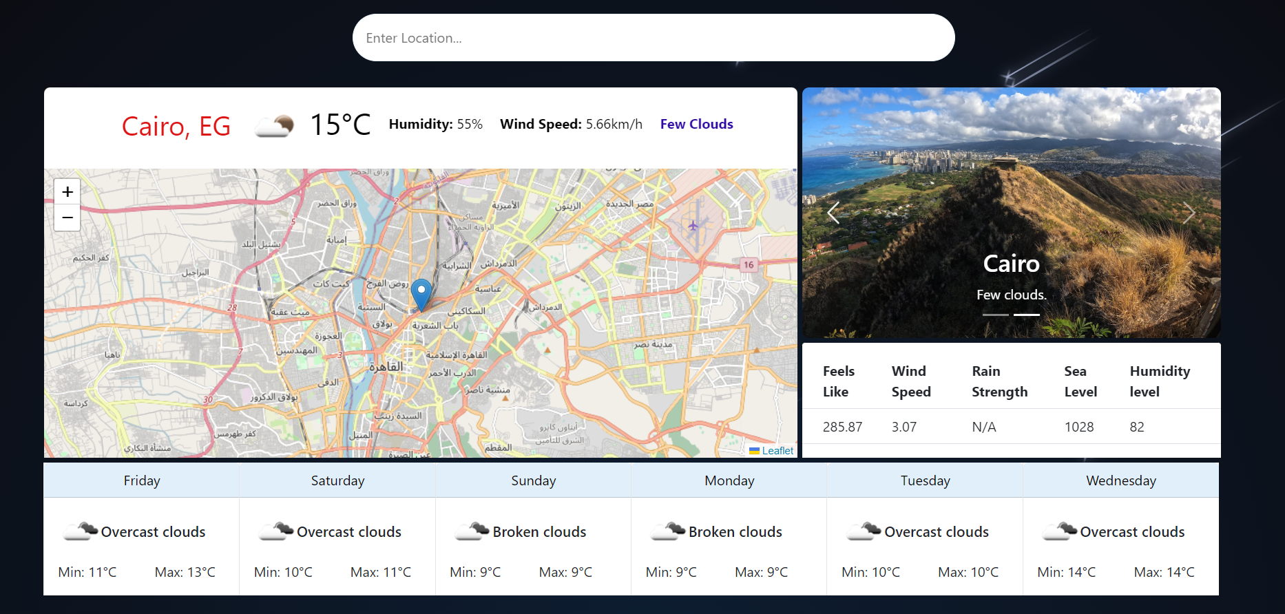 GitHub - Chady00/React-Forecast: This is a React web application for checking weather in ...