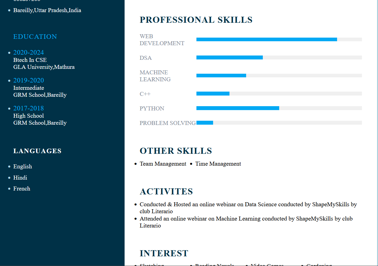GitHub - shubhi1488/MyResume