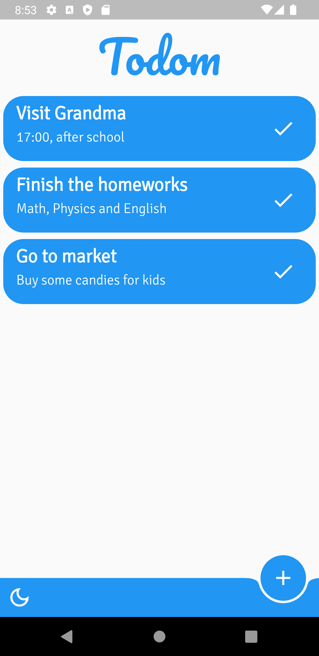 GitHub - afturkel/todom-app: Simple and Minimal To-Do App with Flutter. You can switch between ...