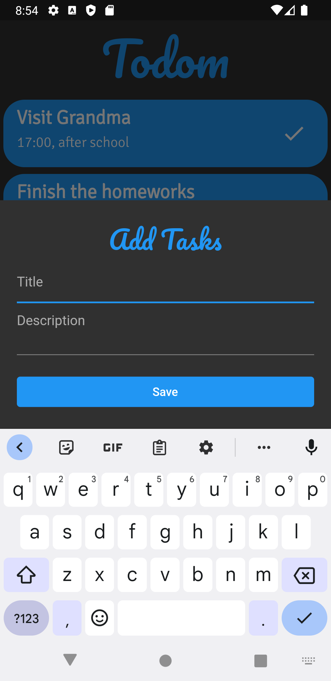 GitHub - afturkel/todom-app: Simple and Minimal To-Do App with Flutter. You can switch between ...