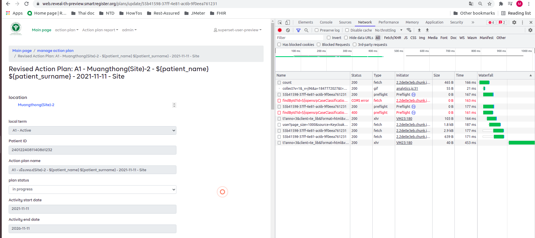 RACD plans generated via OpenSRP missing Patient details and Patient ID indicators. · Issue ...