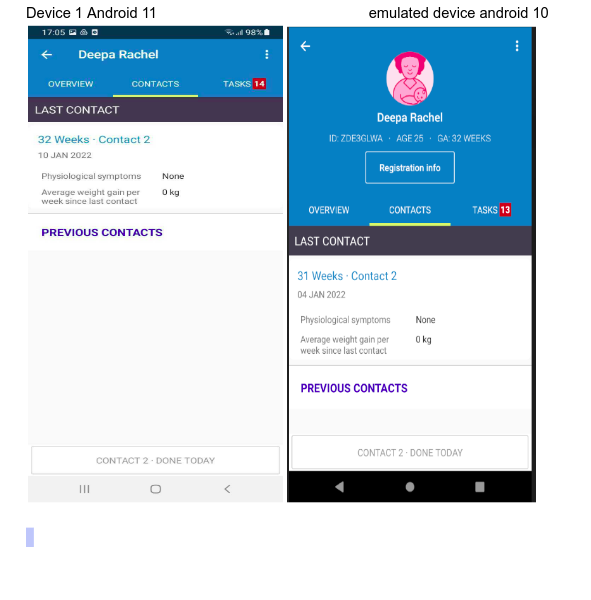 Failed to sync the contact summary and overview · Issue #729 · opensrp/opensrp-client-anc · GitHub
