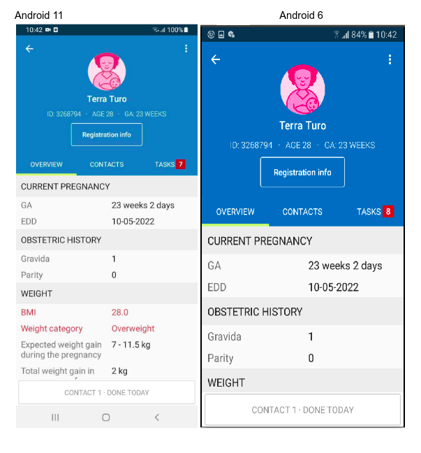 "Overview" information does not appear on some device, even after clicking sync · Issue #730 ...