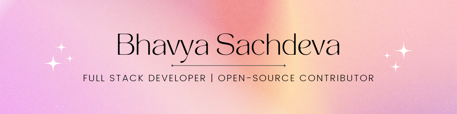 bhavyastar (Bhavya Sachdeva) · GitHub