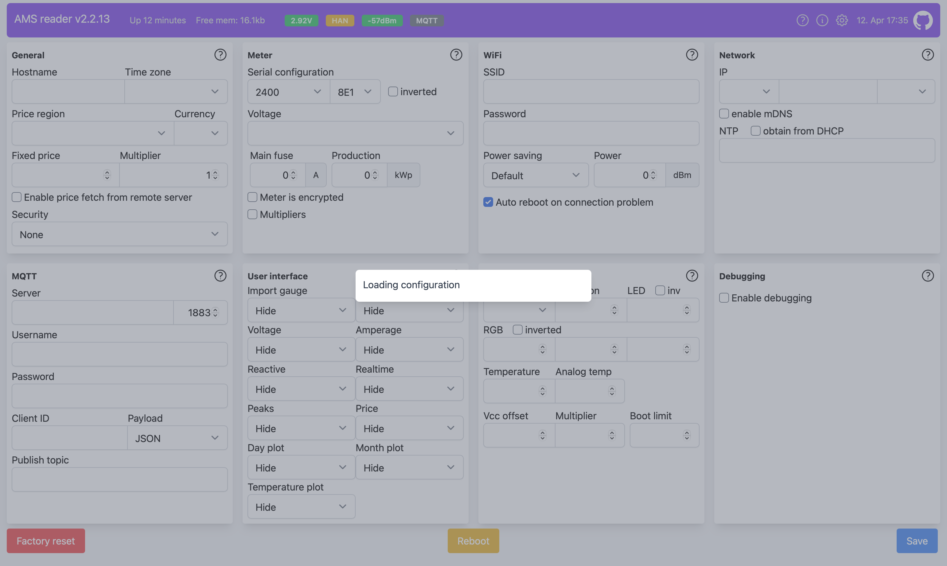 Json Error Results In Loading Configuration Forever · Issue 524 · Utilitechasamsreader