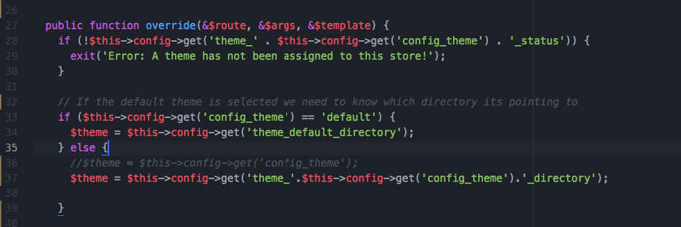 Error: A theme has not been assigned to this store! · Issue #5814 · opencart/opencart · GitHub