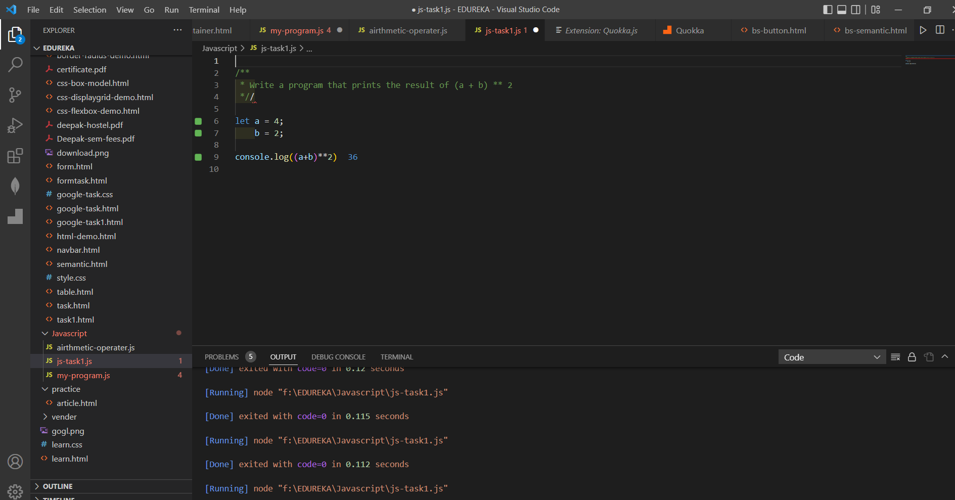 JS - Operators - Arithmetic Operators · akash-coded mern · Discussion #67 · GitHub