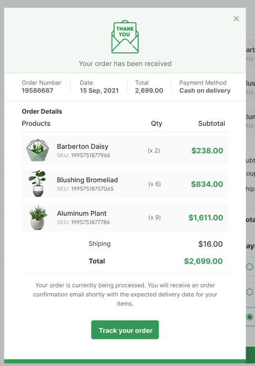 Order Modal · Issue #55 · aad05/GreenShop · GitHub