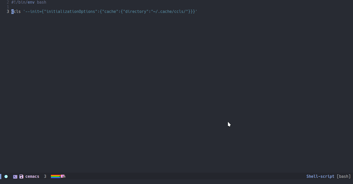 .ccls-cache file configuration · Issue #816 · MaskRay/ccls · GitHub