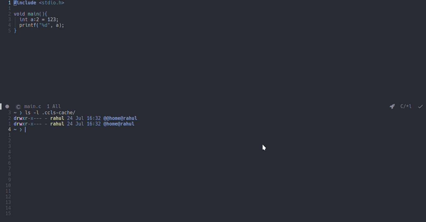 .ccls-cache file configuration · Issue #816 · MaskRay/ccls · GitHub