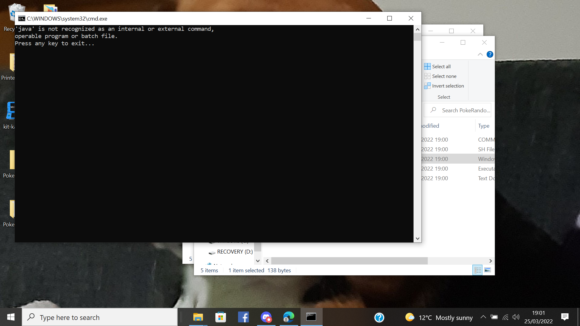 [Help] I Have lastest java installed and it still does work · Issue ...