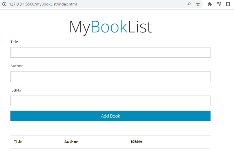 GitHub - duyguakin/Book-List: Vanilli JavaScript, DOM Manipulation, Local Storage