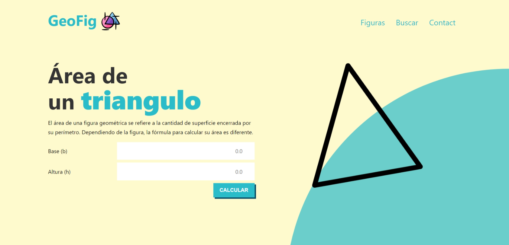 GitHub - KeuryLendof/GeoFig: Web para calcular el area de figuras geometricas
