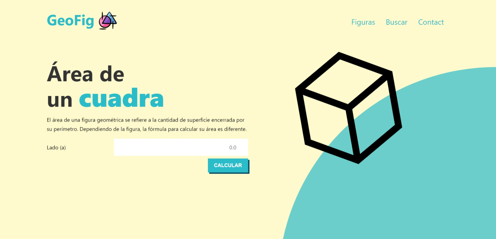 GitHub - KeuryLendof/GeoFig: Web para calcular el area de figuras geometricas