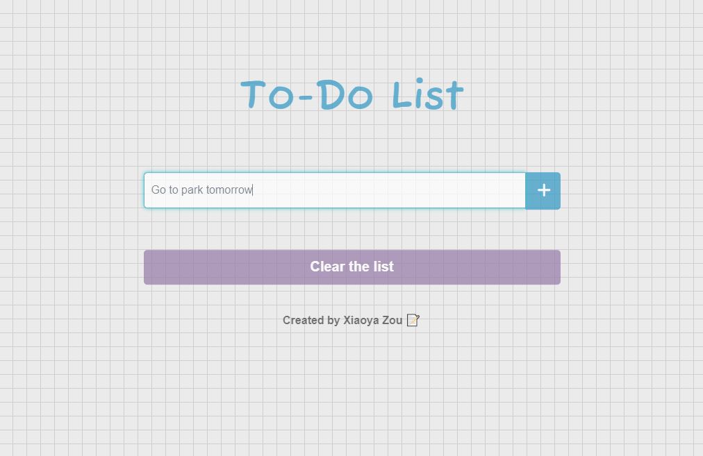 GitHub - xiaoyazz/todo-list-app: A To-Do List app