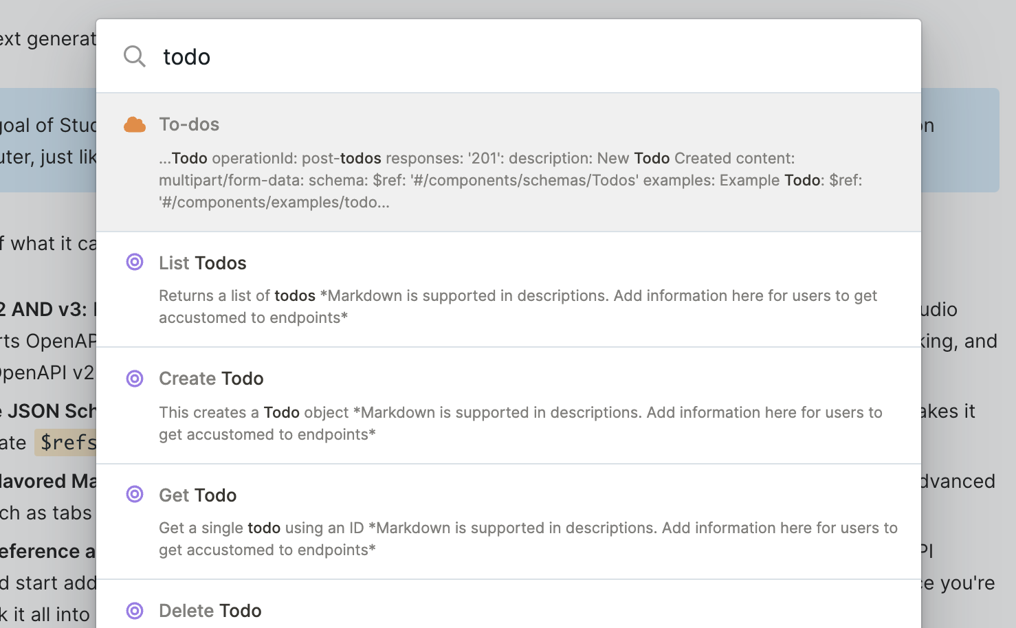 DevPortal: Search Result Highlighting · Issue #1263 · stoplightio/elements · GitHub