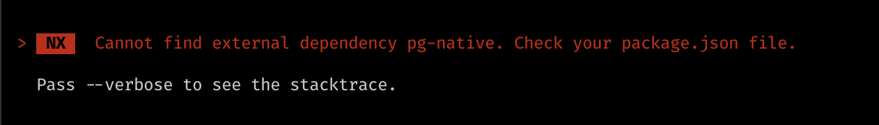 Cannot mark optional deps like pg-native as external with the esbuild builder · Issue #13072 ...