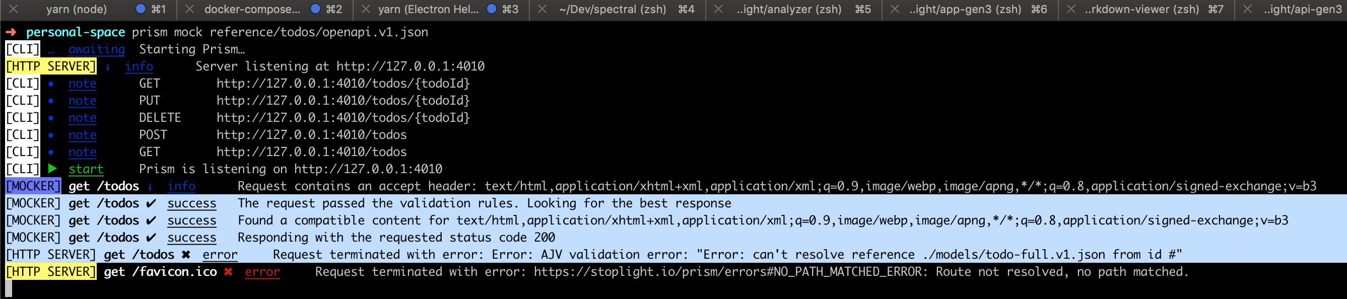 Feature: Improve log message structure · Issue #379 · stoplightio/prism · GitHub