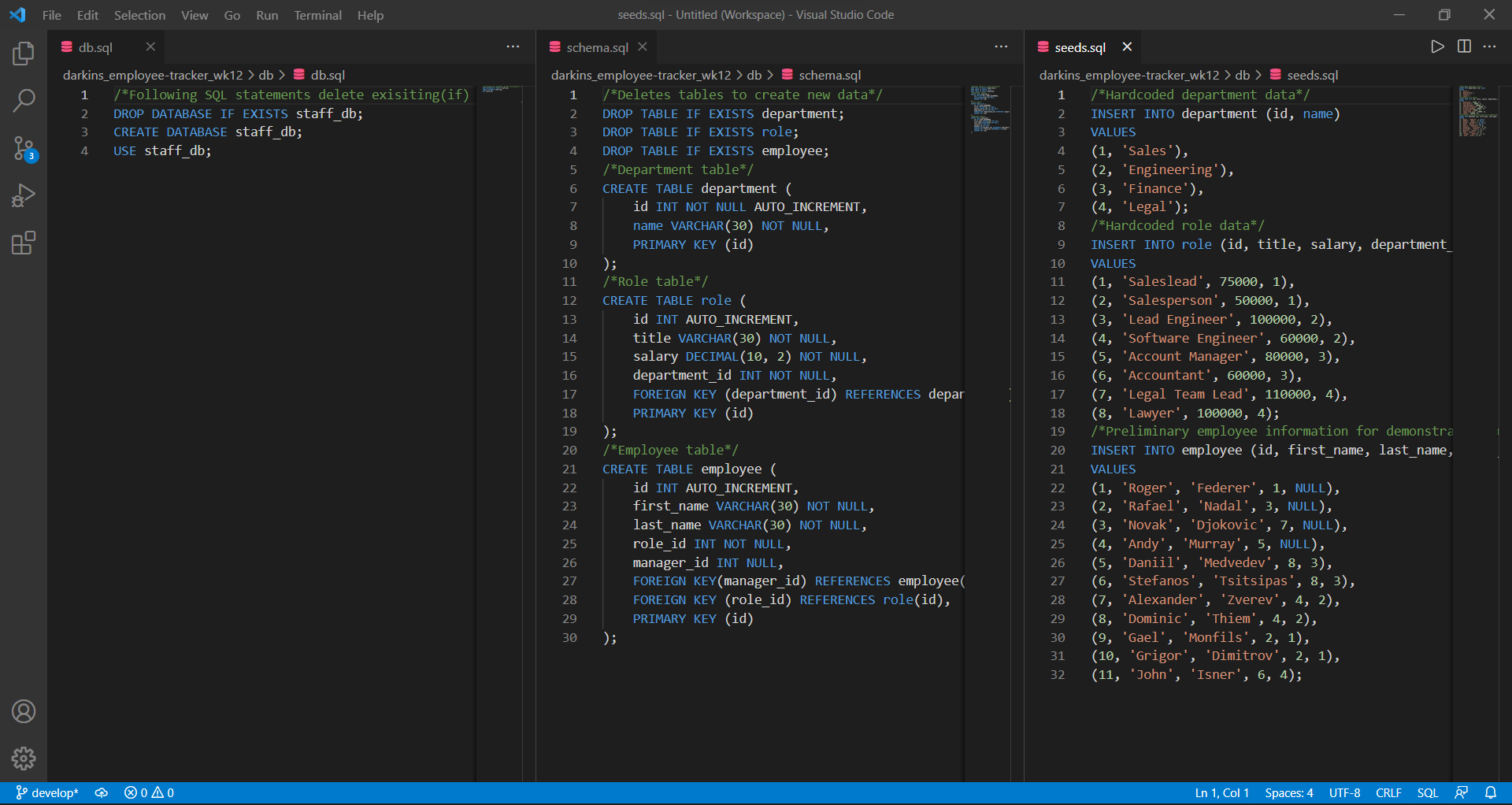 GitHub - willdarkins/Employee-Tracker-CLI