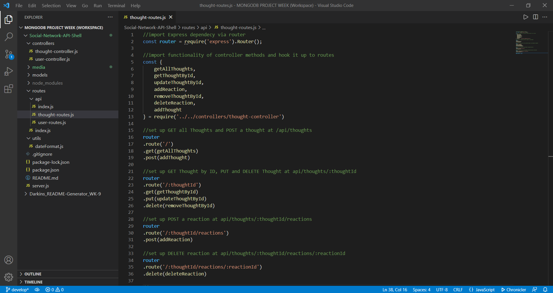 GitHub - willdarkins/Social-Network-API-Shell