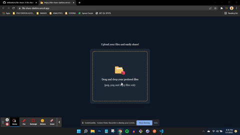 GitHub - willdarkins/file-share: A file sharing application built with ...