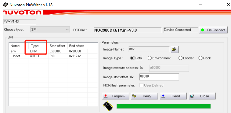 关于NuWriter v1.18 烧录 NUC980DK61Y Nor Flash Environment失败问题 · Issue #10 · OpenNuvoton/NUC980 ...