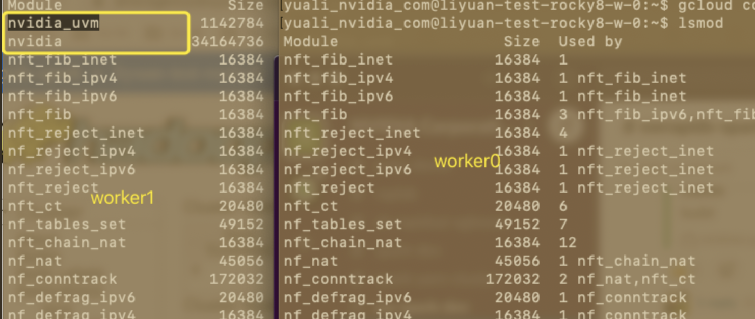 not all worker nodes install modules correctly on 2.0-rocky8 clusters with GPU resource · Issue ...