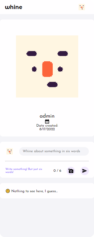GitHub - hwelsters/whine: WEBSITE :: A social media website to whine ...
