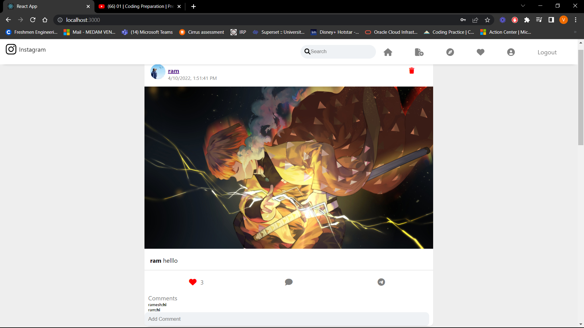 GitHub - venkat1705/Instagram_clone_MERN_STACK