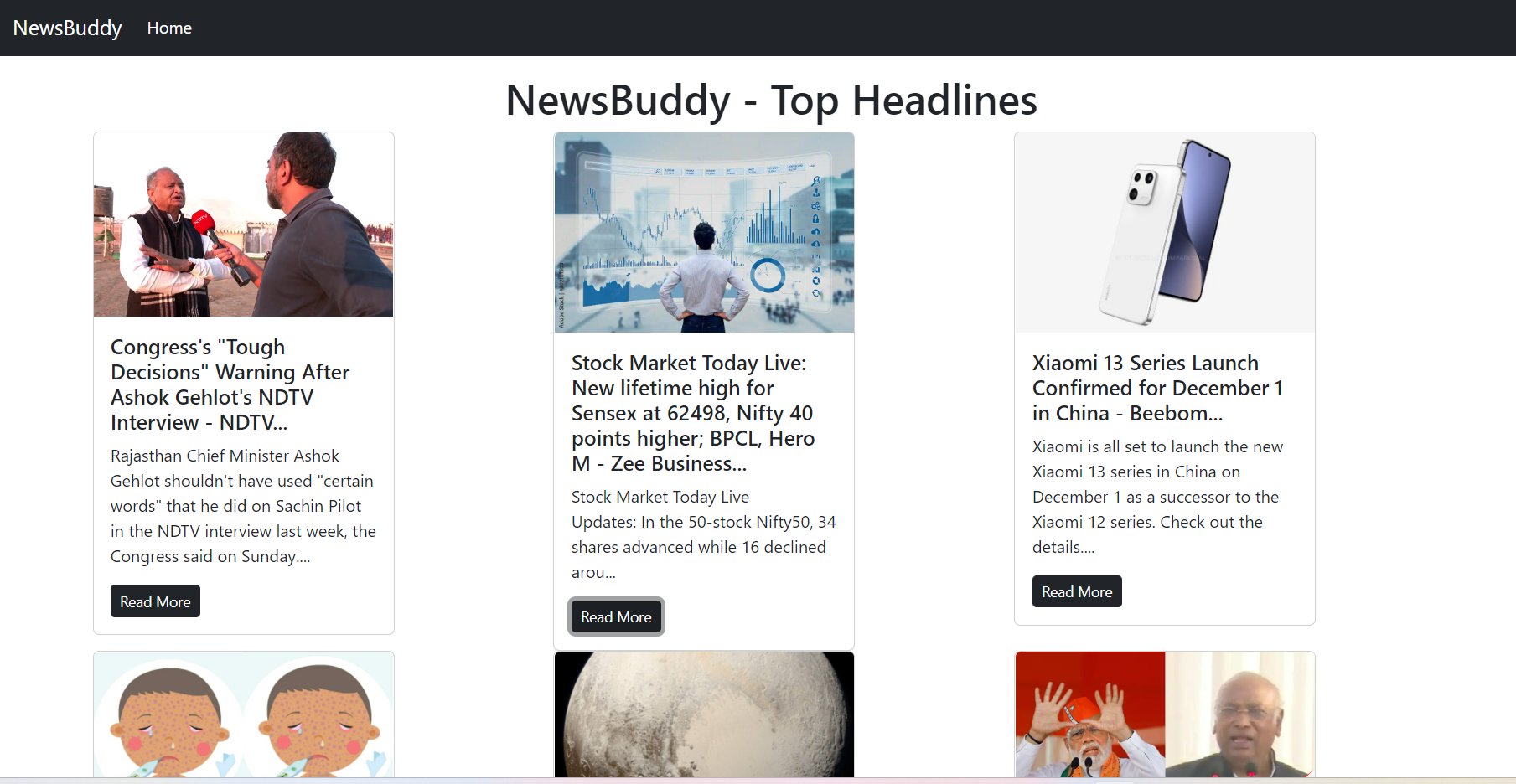 GitHub - Darshita2307/NewsBuddy: News App created using React and NewsAPI. NewsBuddy is a ...