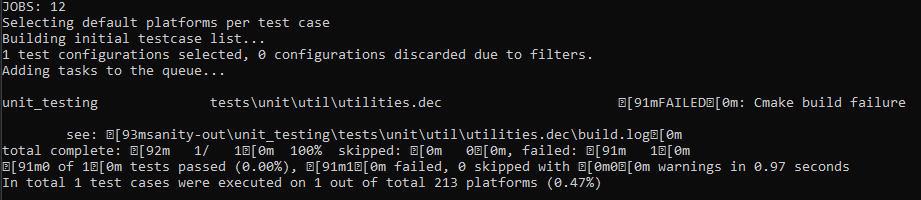 Sanitycheck Cmdexe Colorized Output · Issue 21409 · Zephyrproject Rtoszephyr · Github