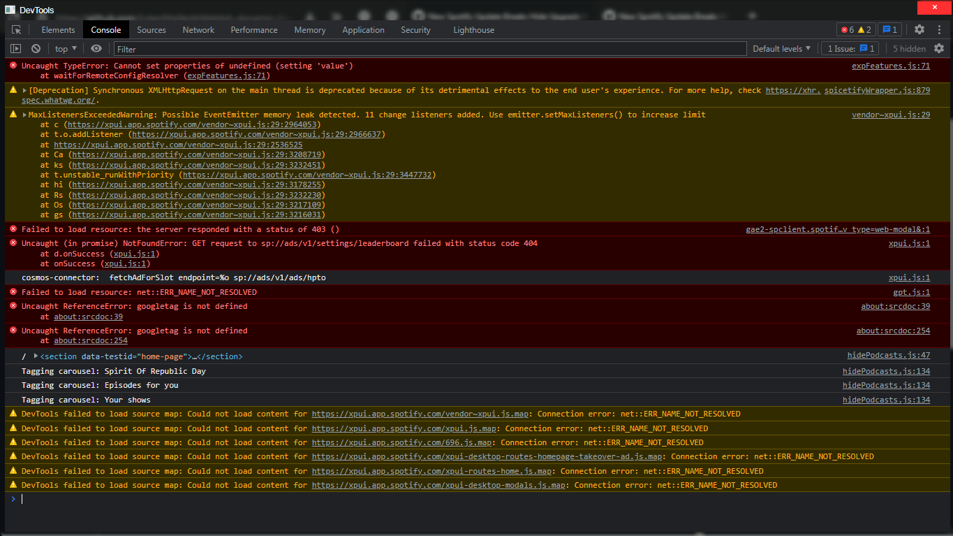 New Spotify Update Breaks Hide Upgrade Button Feature · Issue #157 ...