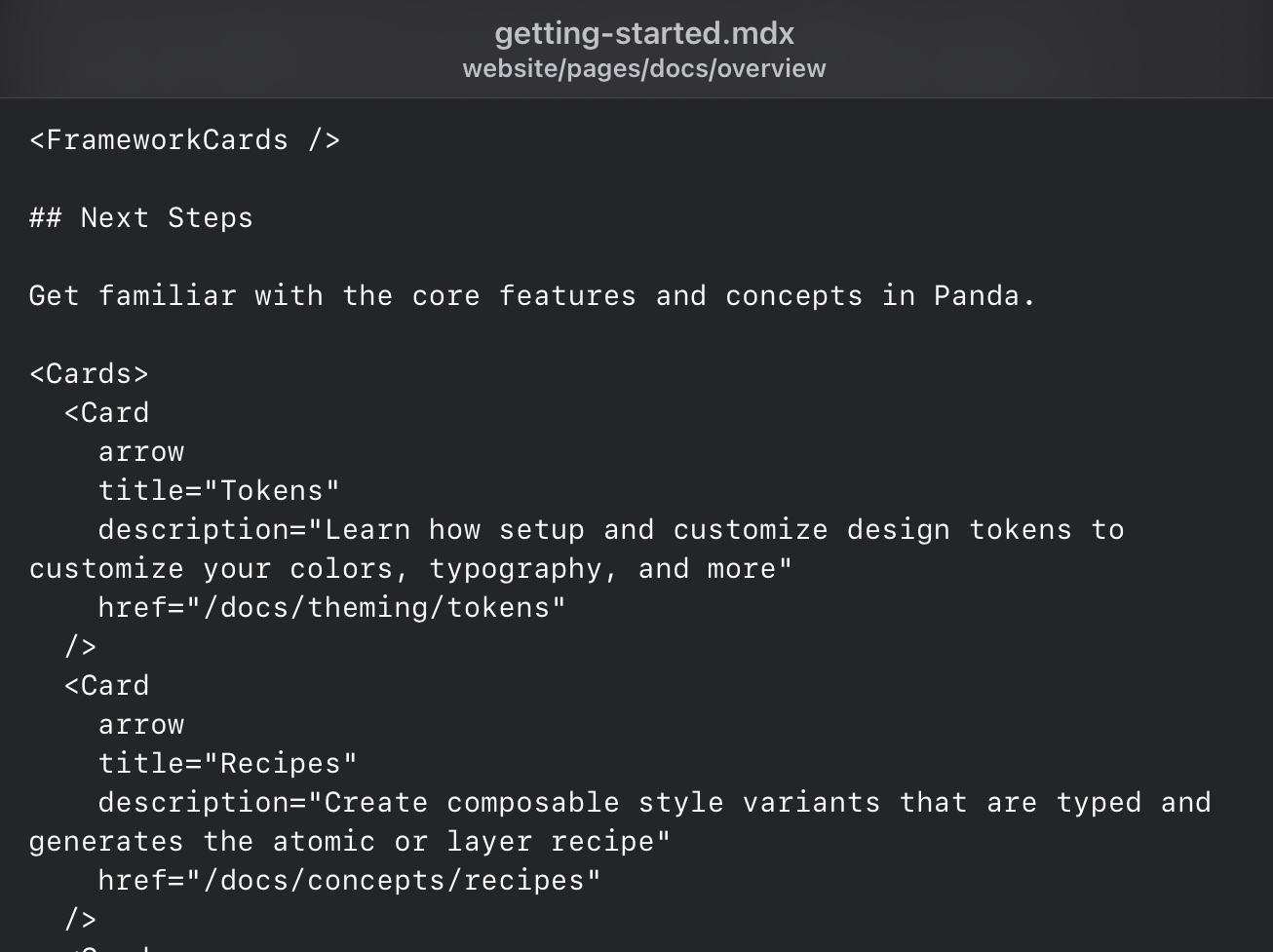 Description for cards · Issue #2149 · shuding/nextra · GitHub