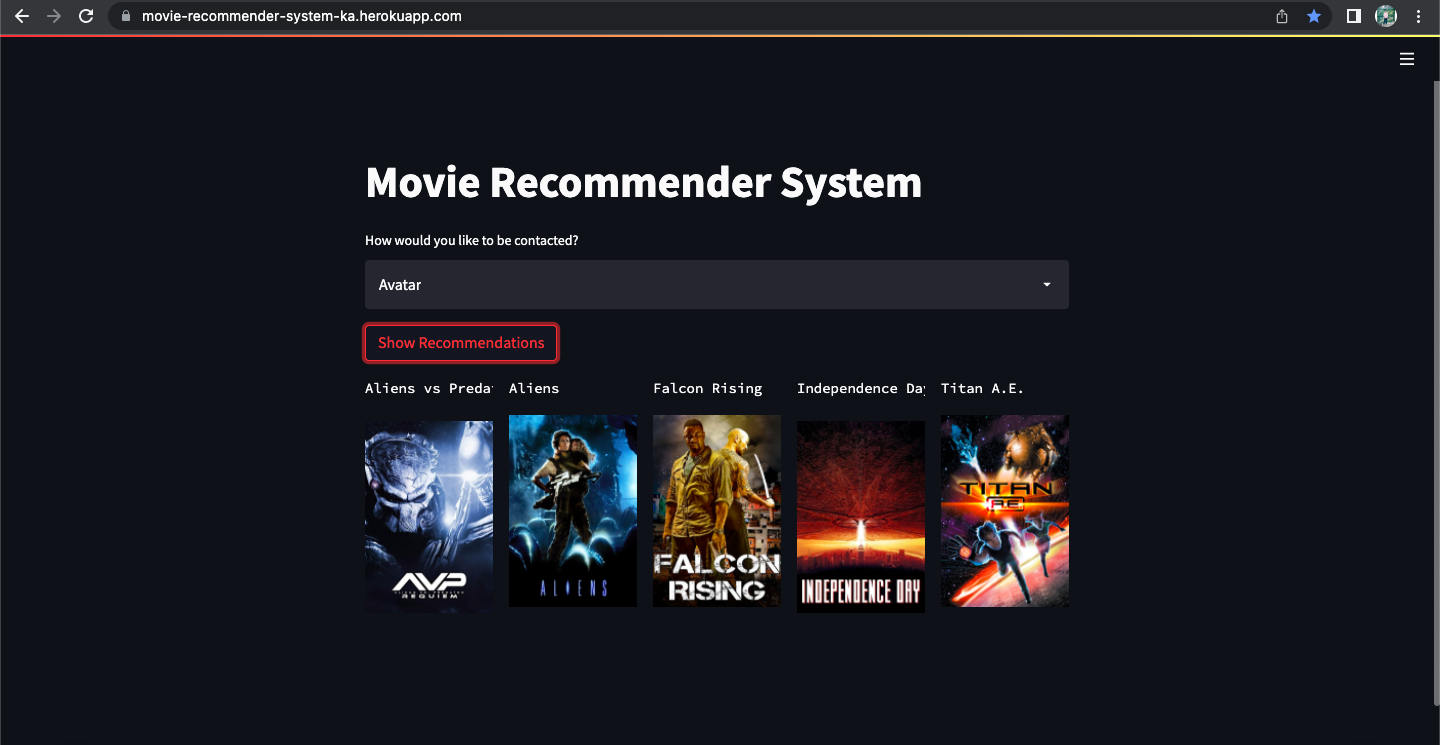 GitHub - KeshavAman/MovieRecommenderSystem