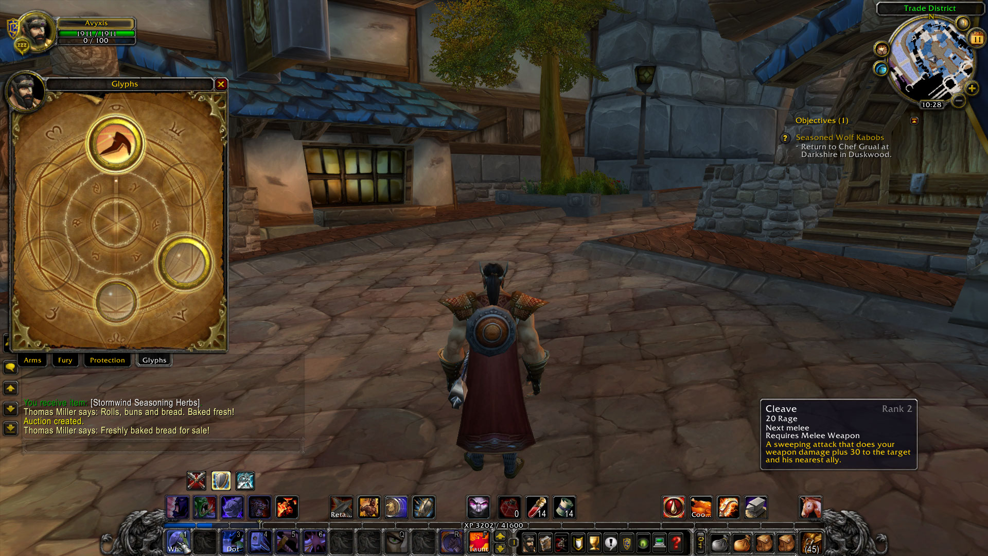 [Glyphs] Incorrect Spell Tooltip for Cleave after applying Glyph of ...