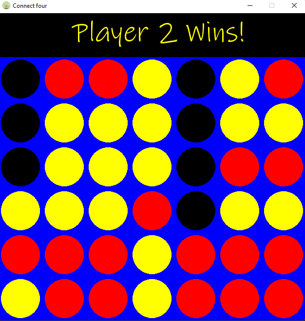 GitHub - LiadUziel/connect-four-AI: Connect four vs computer in 3 levels (random, hard and ...