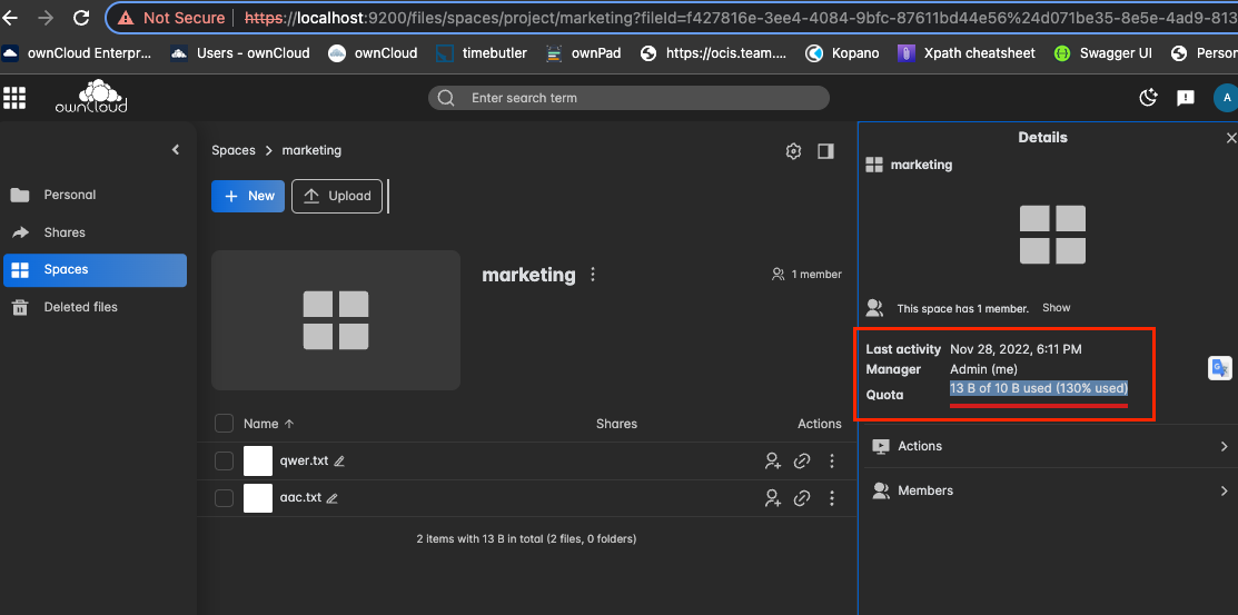 Restoring An Old Version Is Allowed And The Quota Is Exceeded · Issue 5144 · Owncloudocis · Github