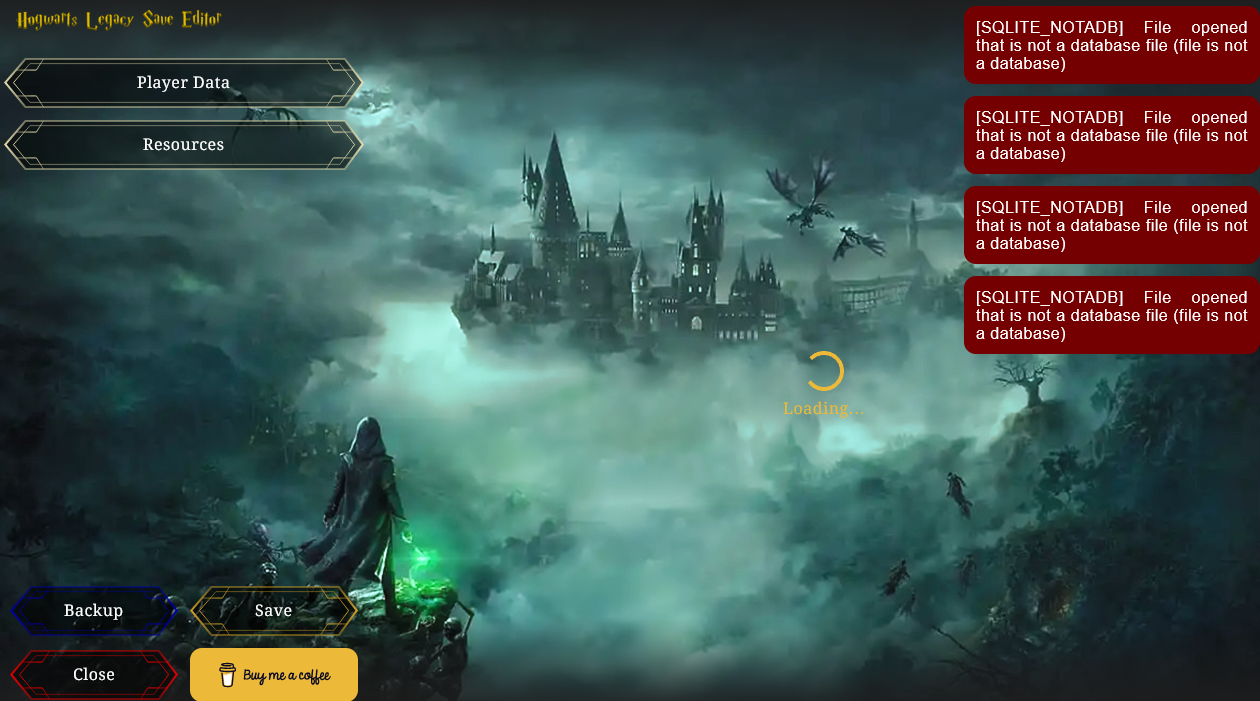 Unable to edit save game files · Issue #10 · jianastrero/hogwarts ...