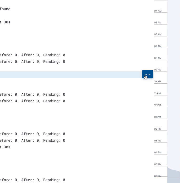 Logs Ui Scrolling While The Context Menu Is Open Detaches The Menu From The Button · Issue