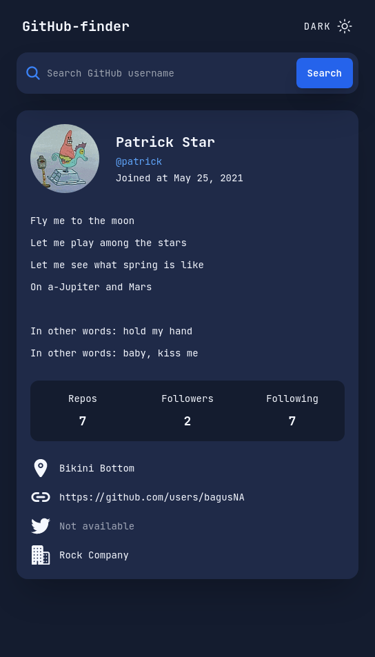 GitHub - bagusNA/github-finder: A simple github profile finder